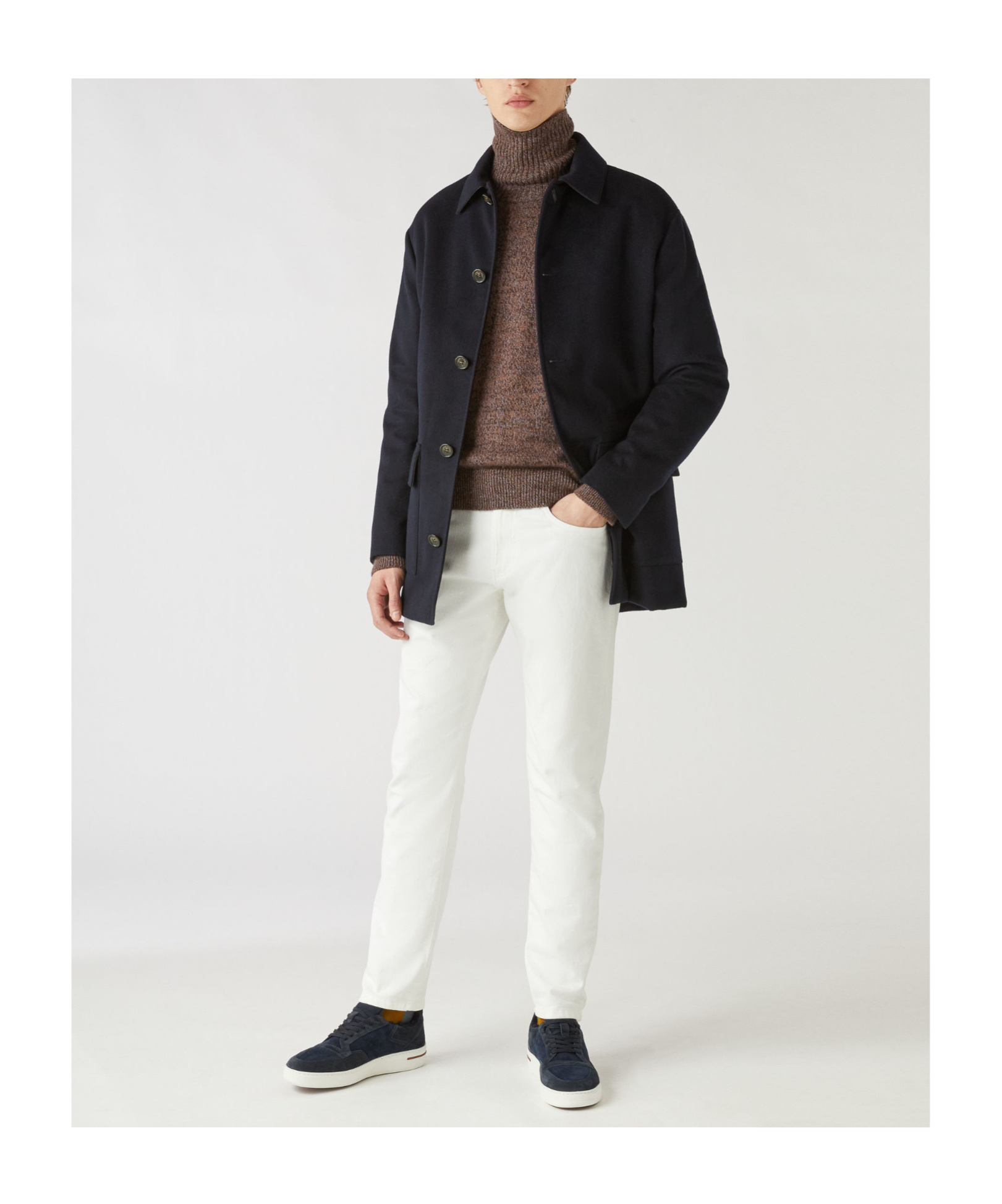 LORO PIANA Loro Piana Single-Breasted Coat